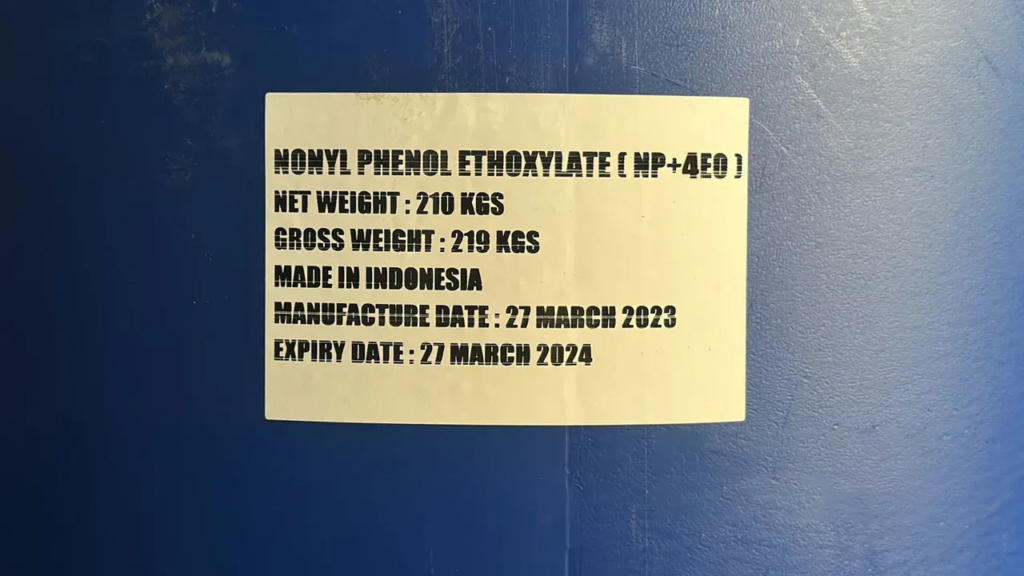 Nonyl Phenol Ethoxylate (NP+4EO): Nhũ Nước trong Dầu | Pentachem